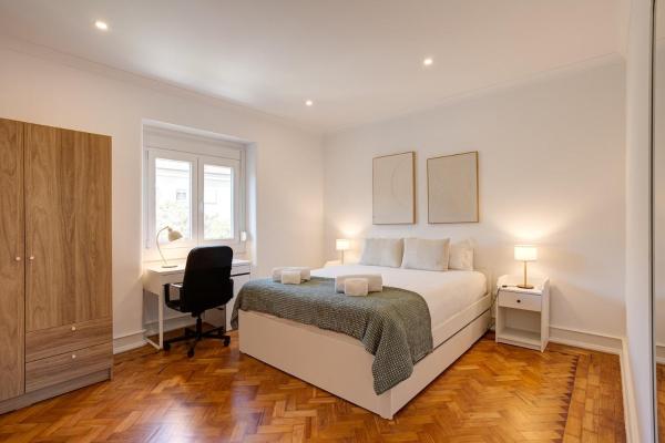 Spacious Tailor Made Flat With Ac In Areeiro - Parque das Nações