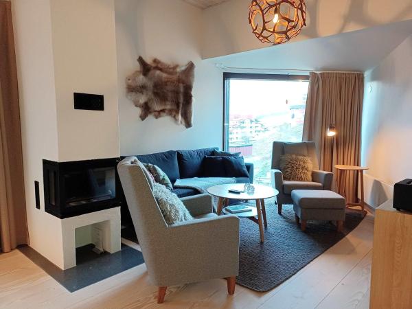 Modern Flat With Fireplace & Sauna - 奧勒