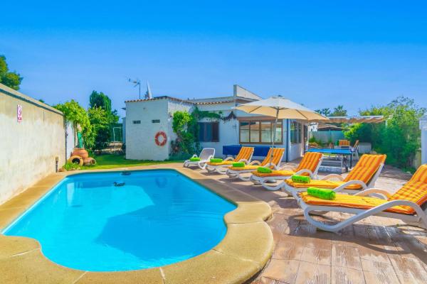 Villa Luna - Beautiful Villa With Private Pool. Free Wifi. - Alcúdia