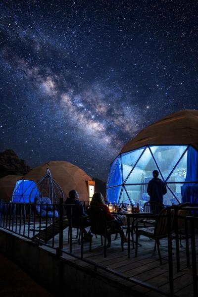 Wadi Rum Bubble Camp - 요르단