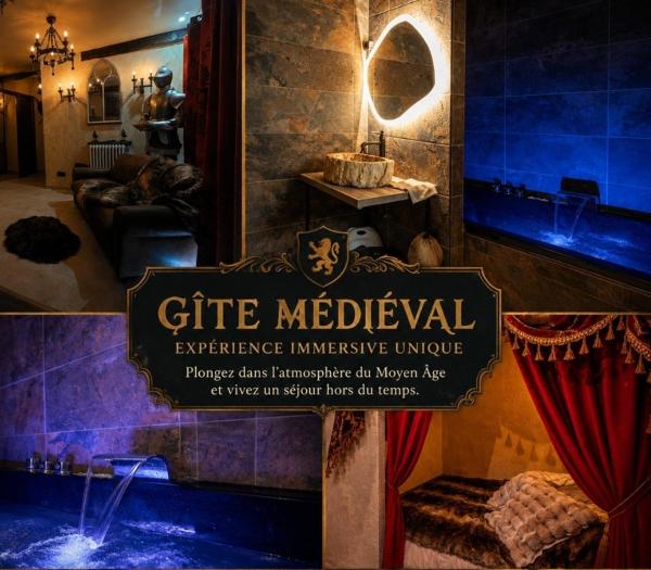 Gîte Médiéval Immersif - Espace Bien-être Privatif - Nogent-sur-Seine