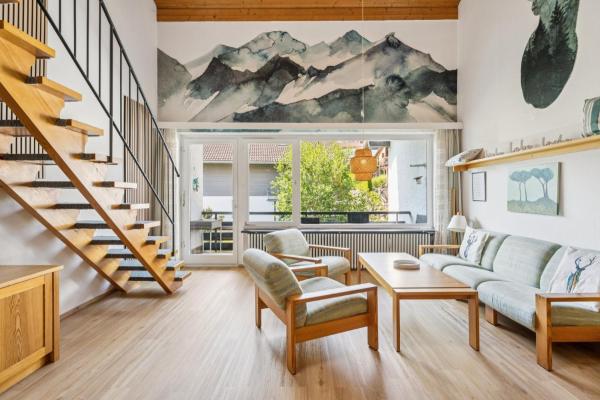 Bergtraum Mit Balkon Für Familien Allgäu Walser Karte - Oberstaufen