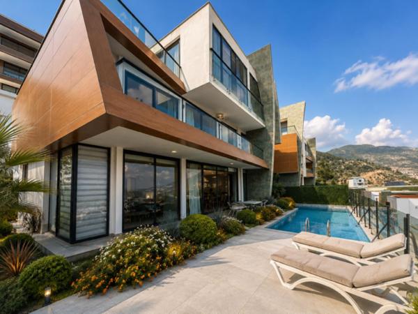 Detached Villa With Full Alanya And Sea Views - Alanya