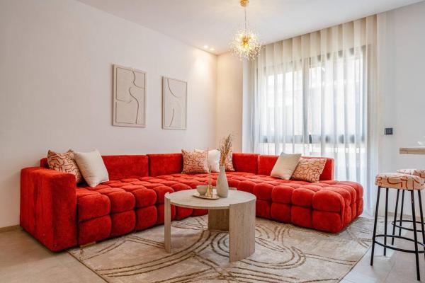 Modern 2br Apartment With Rooftop Pool City Center - Marrakech