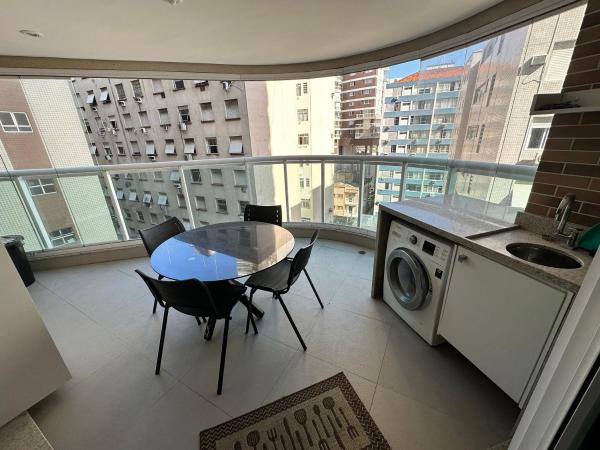 2 Quartos- Unique Ex-estanconfor Ac Sacada Fechada - Santos, Brasil