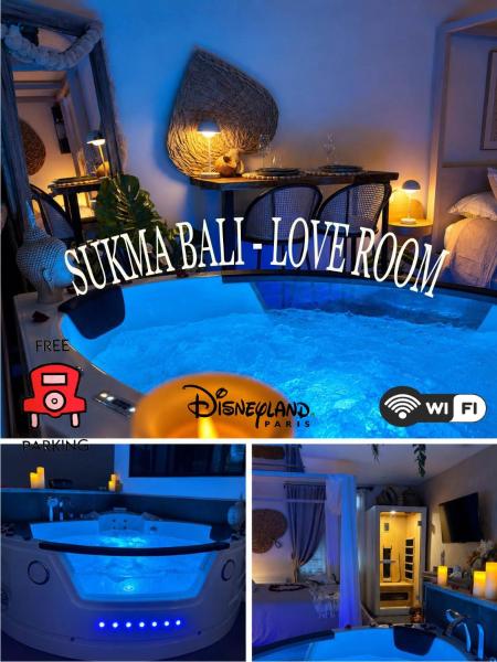 Sukmabali Balneo-sauna-love Room, Meaux, 15mn Disneyland - Meaux