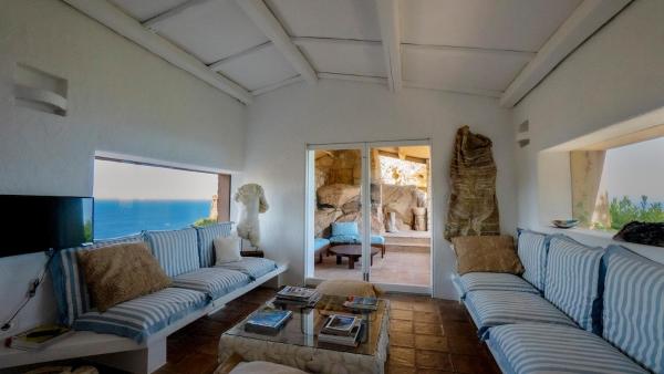 Designer Villa Among Rocks, Art And Endless Blue - Costa Paradiso