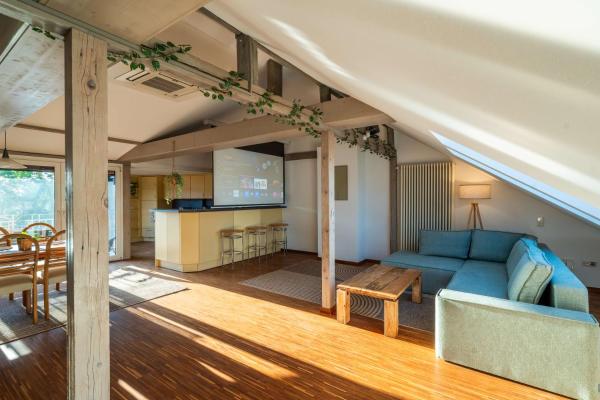 Altbau Apartment In Bahnhofsnähe Mit Heimkino & Terrasse - Worms