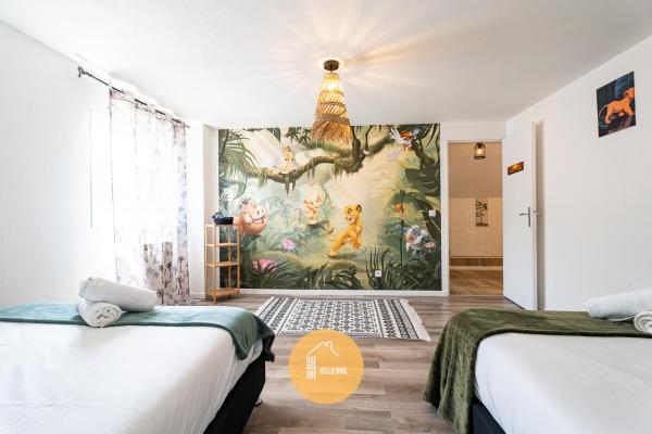 Maison Le M - Le Roi Lion Avec Parking - Disneyland - Lagny-sur-Marne