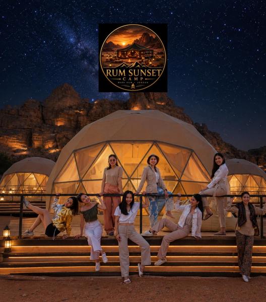 Rum Sunset Bubbles Luxury Camp - Jordan