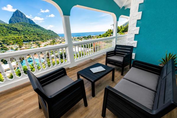 Sapphire Villa 2 - Pitons & Ocean Views + Beach - Saint Lucia