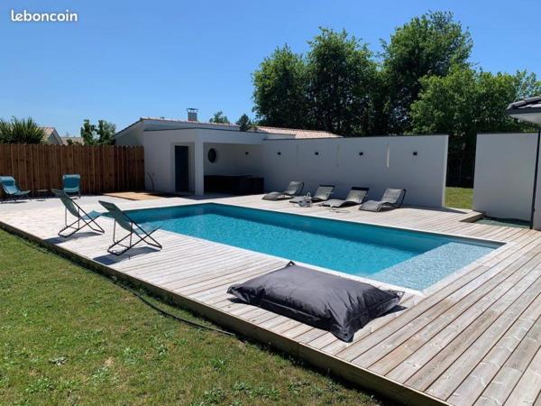 Villa Piscine Chauffée 30 Min De Bordeaux Et Lacanau - Saint-Jean-d'Illac