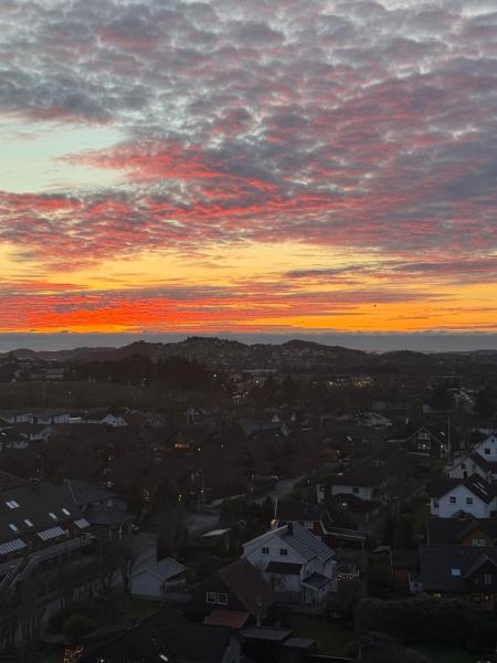 Bright Top-floor Apartment With Panoramic Views Near Ons - Stavanger