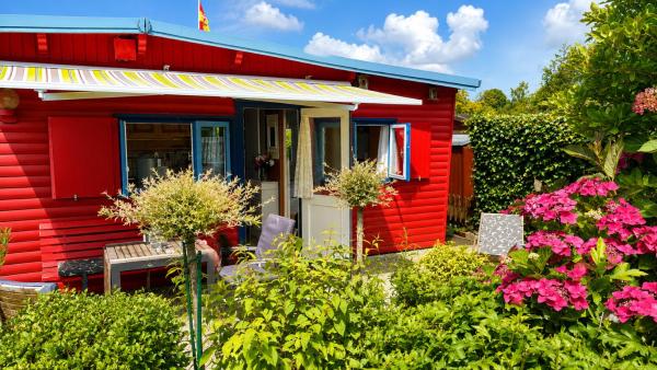 Villa Kunterbunt- 100 Meter Zum Strand - 5 Sterne Campingplatz Waabs - Germany