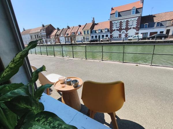 "Au Fil De L'eau" Maison 4 Personnes Vue Canal Proche Du Marais - Parking à 150m - Arques