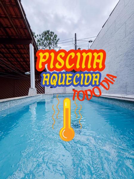 Casa Sossego Com Piscina Aquecida, Hidro E Cascata - Peruíbe