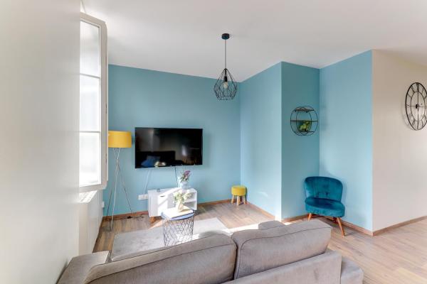 Le Cocon Bleu - Bel Appt Pour 6 En Centre-ville - Montluçon