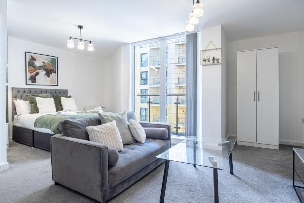Central Manchester, Salford, Balcony & Easy Access - Salford