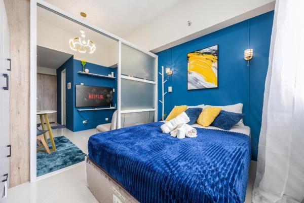 Cebu Relaxing Studio & Cozy Ambiance With City View Balcony - Filipijnen