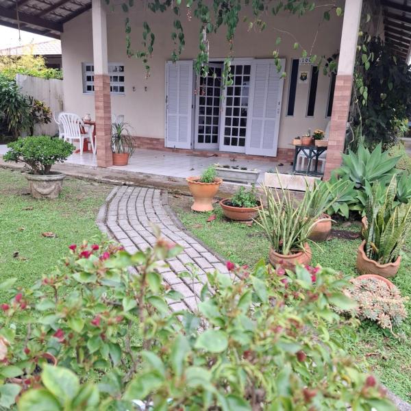 Casa De Praia Com Quintal E Varanda - Florianópolis