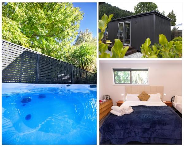 Custom Cabin - In Town - Hot Tub - South Island