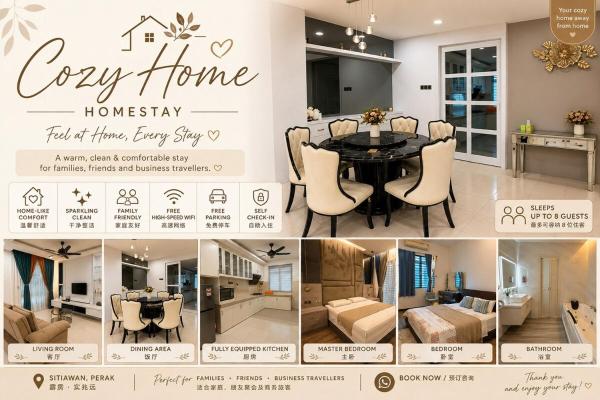Cozy Home Ayer Tawar - Sitiawan