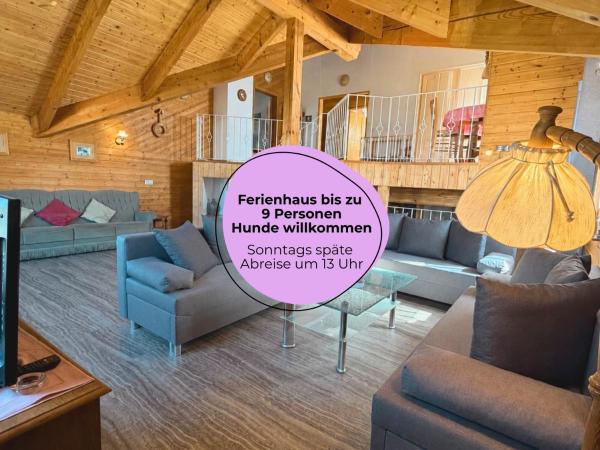 Ferienhaus Schröder | Loßburg | Hunde Willkommen | 9 Personen - Freudenstadt