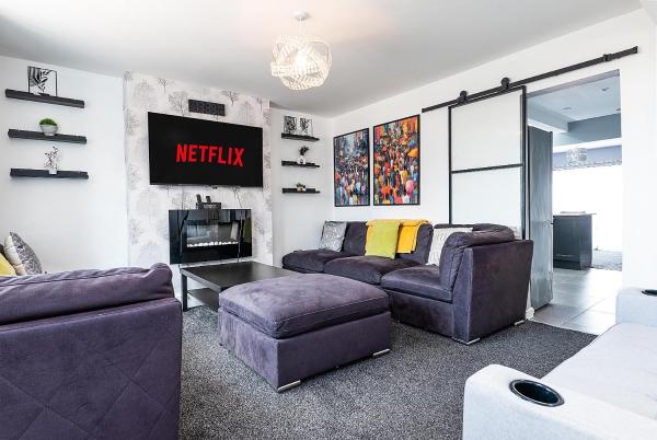 Nottingham 4 Bed House Sleeps 11 Parking For 3 - Nottingham