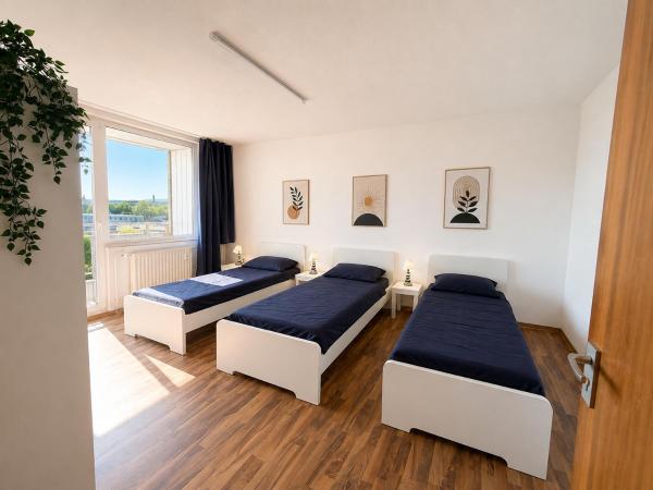 2p Apartment 162 I Monteure I Wlan I Parkplatz I 6 Personen I 3 Zimmer - Ludwigshafen