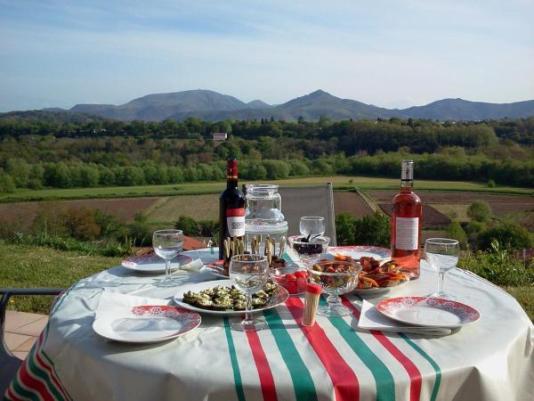 Le Gîte De La Villa Sabaloa Au Pays Basque - Studio Ou T2 Climatisés -Vue Panoramique - Ainhoa