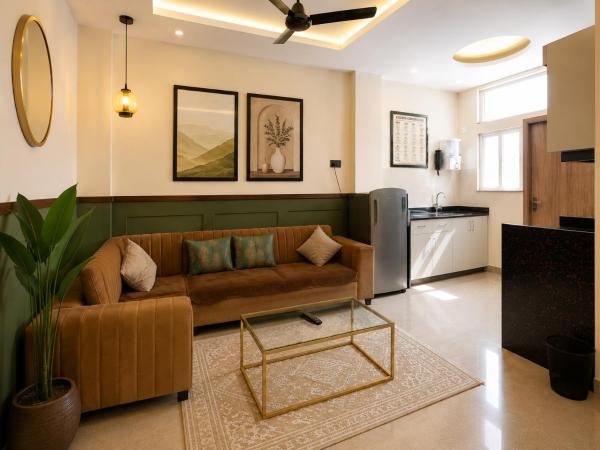 The Green Nook - Cozy 1bhk With Terrace & Free Parking - Indore