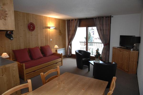 Résidence Le Praz - Studio Cabine 4 Personnes 2 Exposé Sud Mae-9104 - Les Karellis