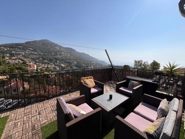 Superbe Appartement Centre Turbie Vue Mer - Cap-d'Ail