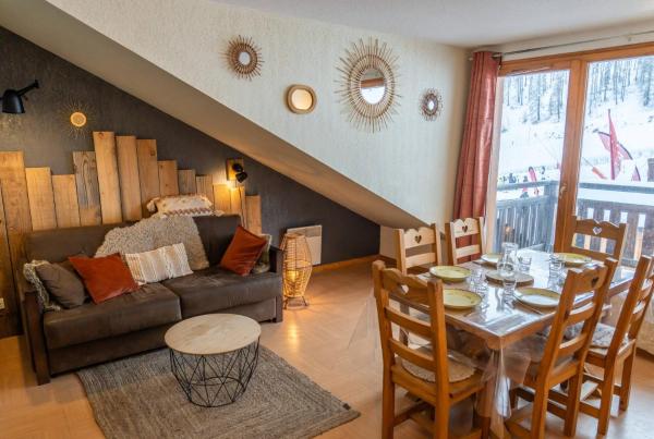 Résidence Le Parc Des Airelles - Chaleureux T2 Avec Superbe Vue Sur Les Pistes Mae-3621 - Embrun
