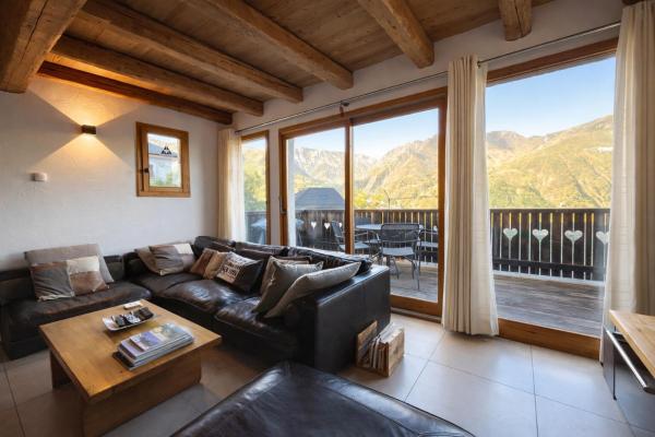 Le Vieux Chalet - Chalet Confortable Pour 8 Personnes Dans Le Cente Du Village Mae-3631 - Les Avanchers-Valmorel