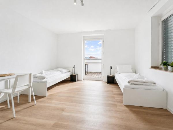 Modernes Apartment Nottuln 6 Betten Balkon - Nottuln