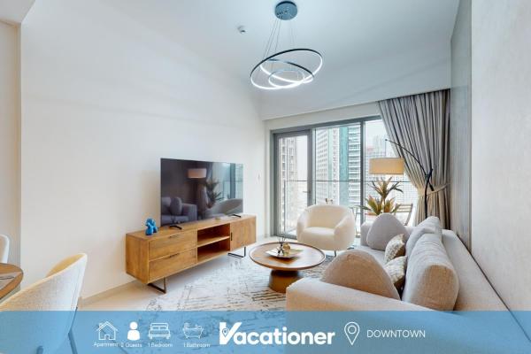 Vacationer Holiday Homes I Elegant 1 Bedroom L City Views L Downtown Dubai - Dubaj
