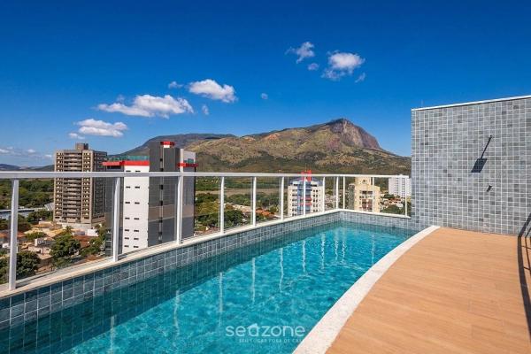 Studio C/ Varanda Em Cond. C/ Piscina Msu1205 - Governador Valadares