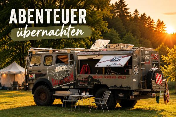 ÜBernachten Im Expeditions-truck Egon - Mecklenburgische Seenplatte