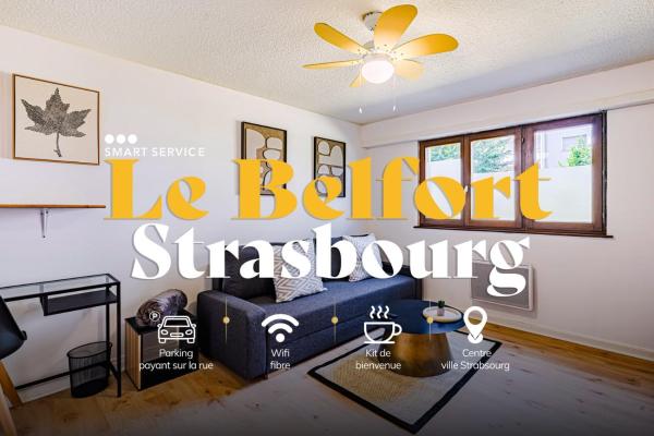 Studio Belfort - Centre Ville Strasbourg - Quartier Calme - Espace Vert - Strasbourg