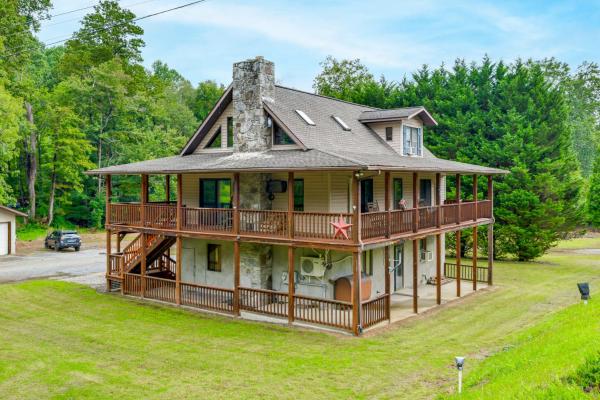 Creekside Maggie Valley Home W/ Mtn-view Creek-vi - Maggie Valley, NC