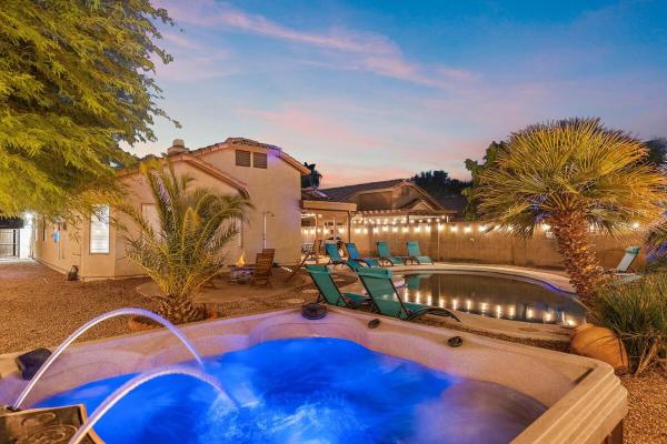Reset & Rally! Heated Pool Spa Firepit Bbq 17 Ppl - Casa Grande, AZ