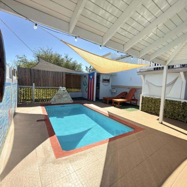 Cabanas Playa Santa/ Apto. A/ Swimming Pool/ Pool Table/ Wifi/ 3 Min Beaches - Guanica