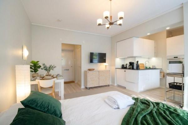 Borg Kiertokatu, Spacious Studio, Balcony, Free Parking - Pori