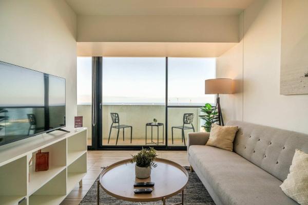 Hom I Ideal Para Viajes De Trabajo I Frente Al Mall I Terraza Vista Al Mar I Wifi I Pnm 1223 - Antofagasta