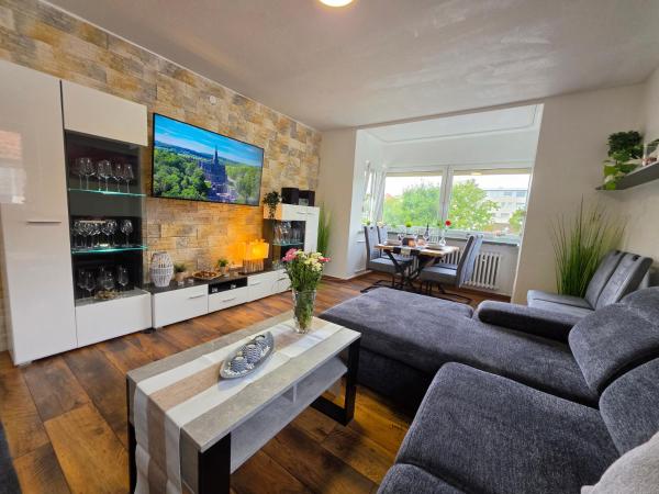 Exklusives Und Helles Apartment No 6 Mit Balkon Im Zentrum Von Kassel, Schnelles 1gbit Internet, Geschirrspüler, Boxspringbetten - Kassel