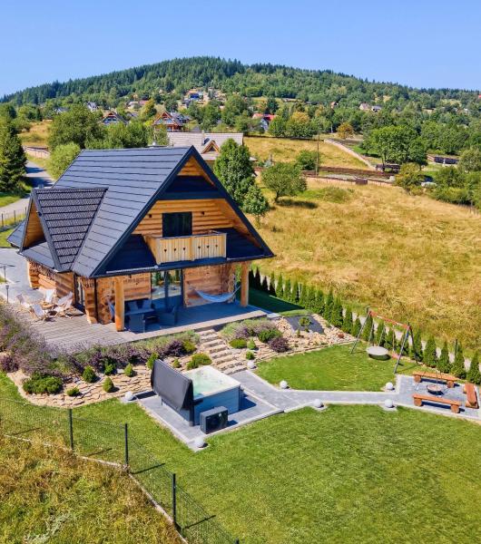 Domek W Górach Z Balią Jacuzzi Asina Chata Zawoja - Poland