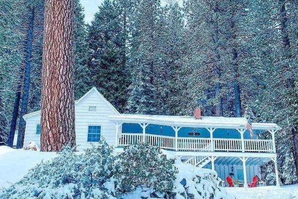 Snowy Cabin: Generator, Firewood & Hwy 108 - Dodge Ridge, CA