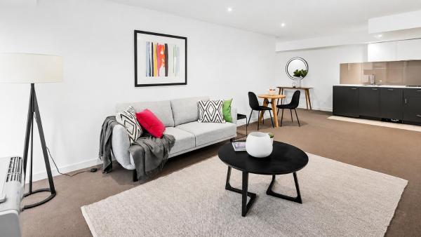 Modern Luxury 70sqm 1br On St Kilda Road With Parking Gym Workspace - St Kilda