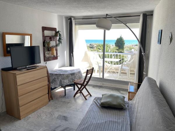 Studio En Première Ligne Avec Vue Mer - La Grande-Motte
